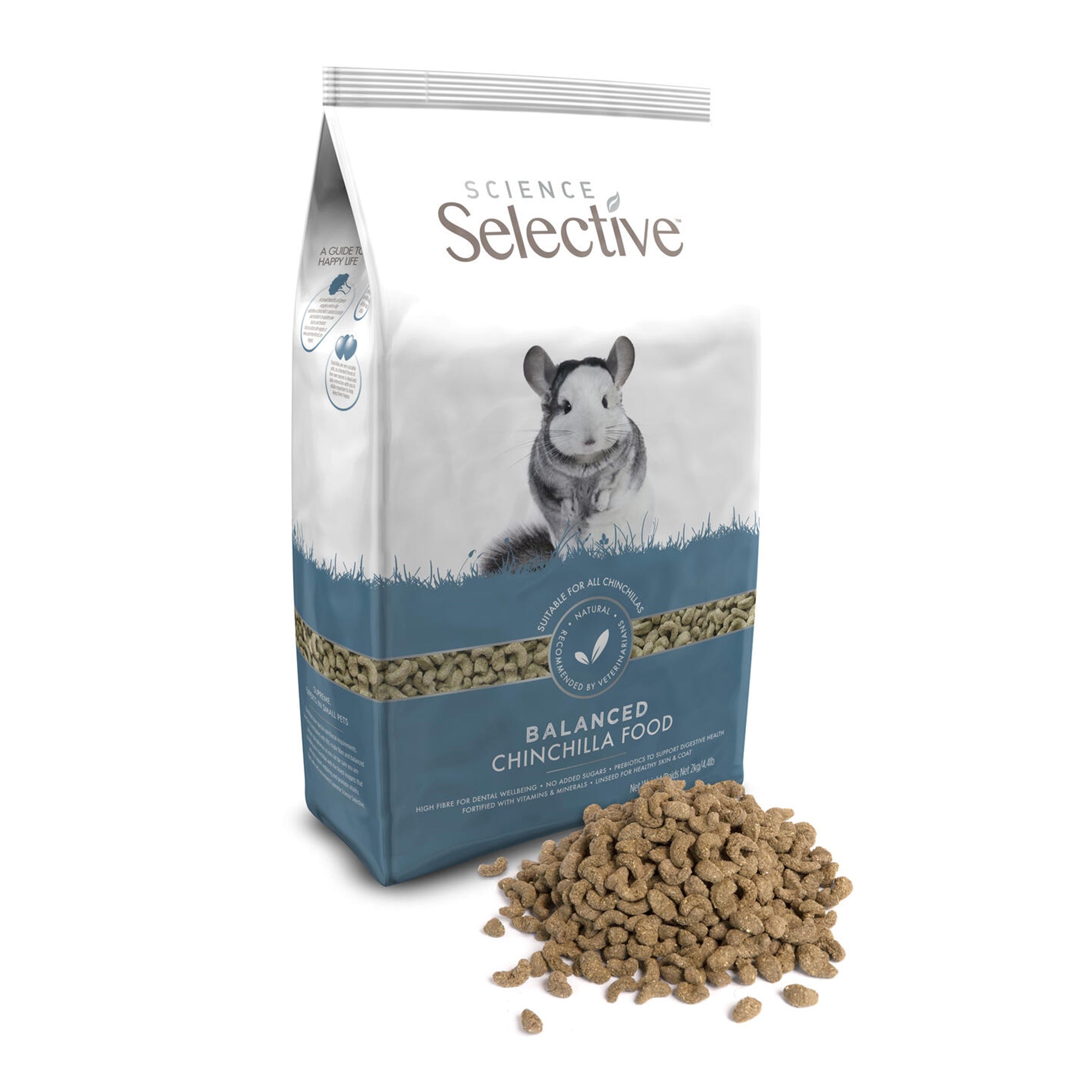 Science Selective Chinchilla Food 2kg — Banquet Pet NZ